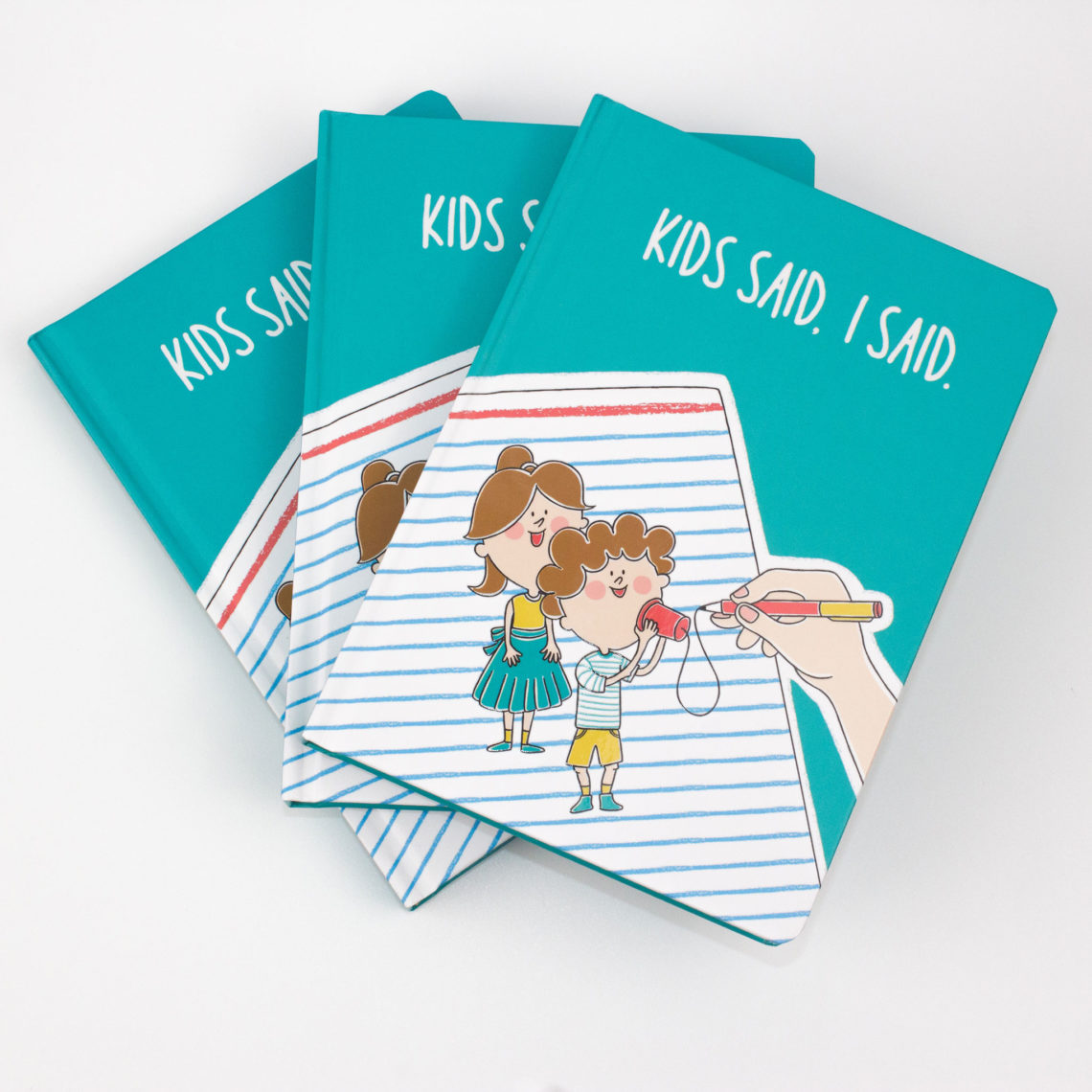 Kids Said, I Said. Notebook – Mommybrain Creatives